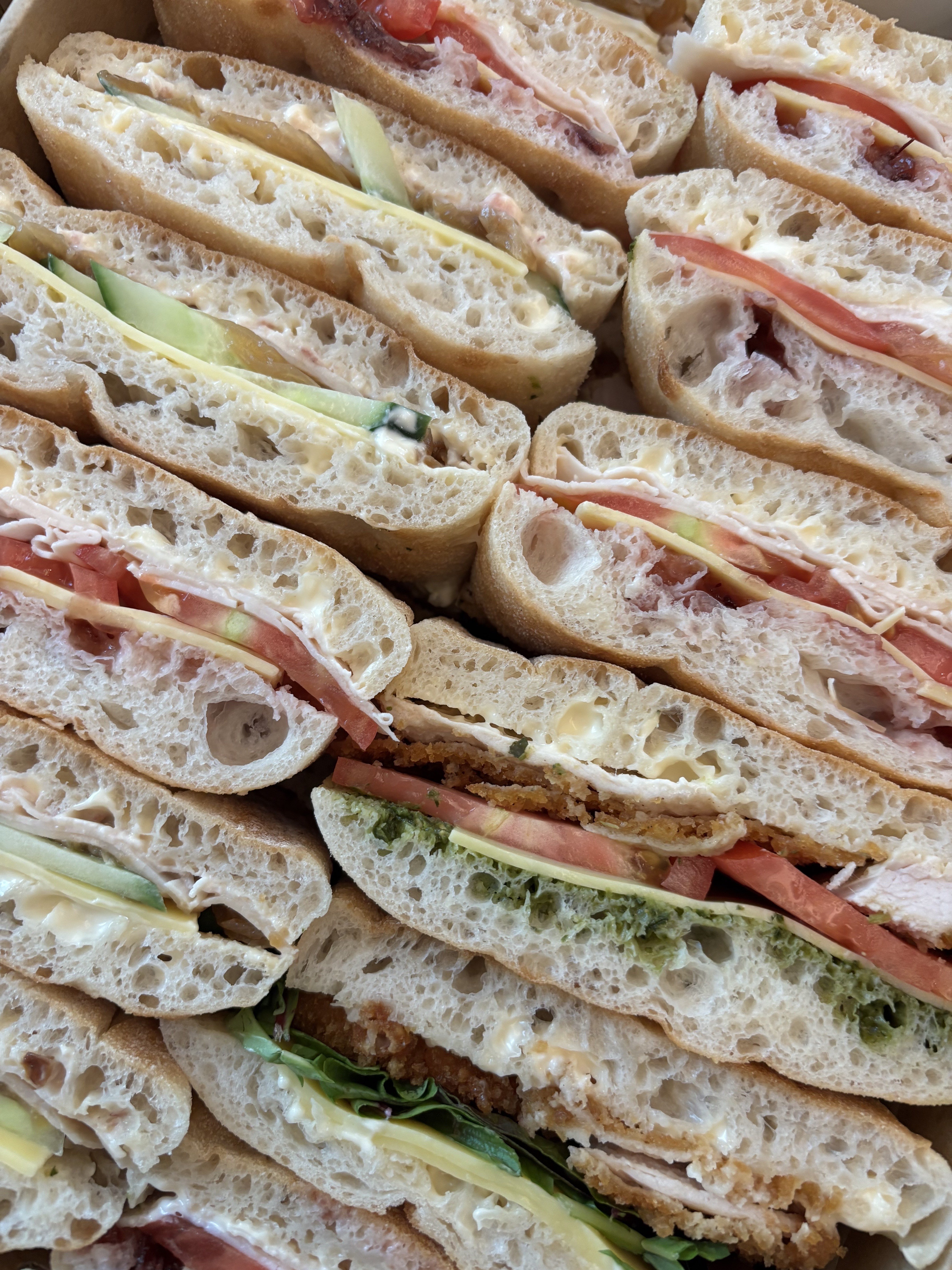 Gourmet Sandwiches on Turkish Bread